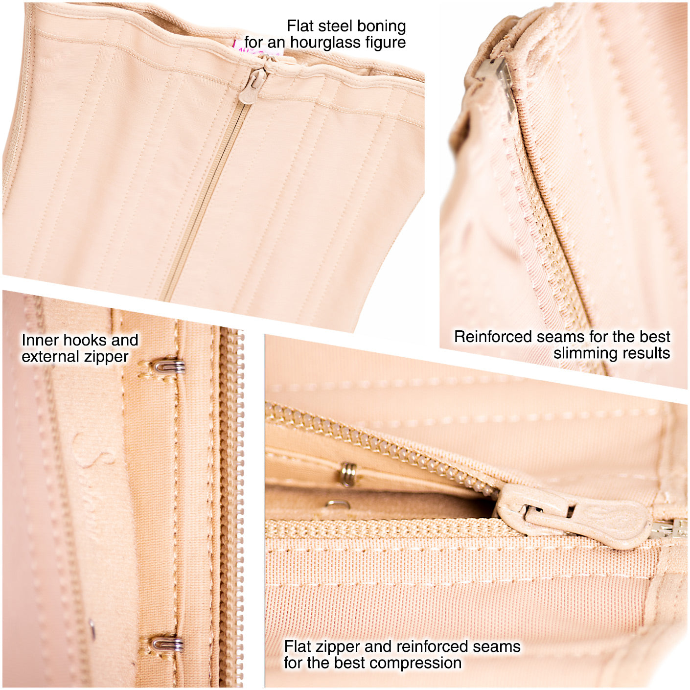 Fajas Salome 0315-1 Strapless Waist Cincher – Salome Fajas US
